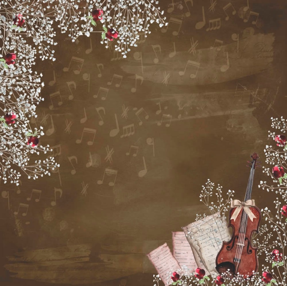 Papel Arte Fácil - Música 3 | Loja do Papel Scrapbook