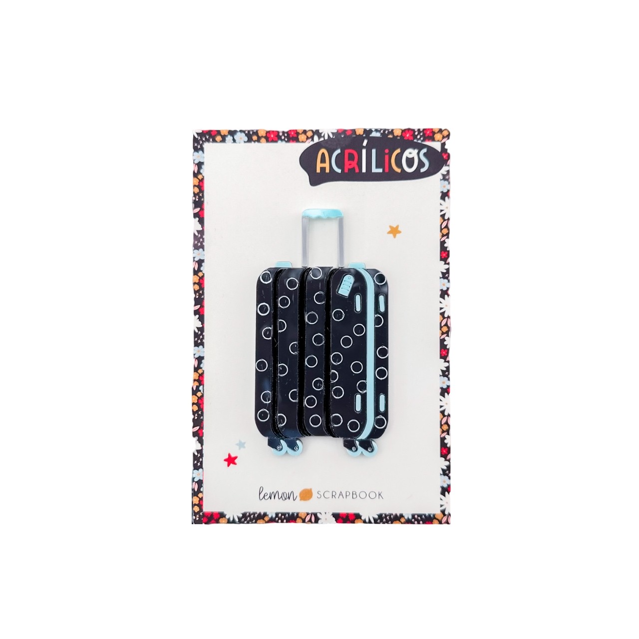 Acrílico Lemon Scrapbook - Parque de Diversões 2 - Mala | Loja do Papel ...