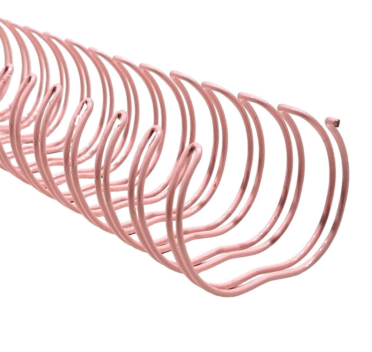 Wire-o 5/8" Rosa Bebê | Loja do Papel Scrapbook