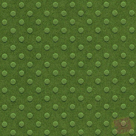 Papel Cardstock Bolinha - Verde Folha