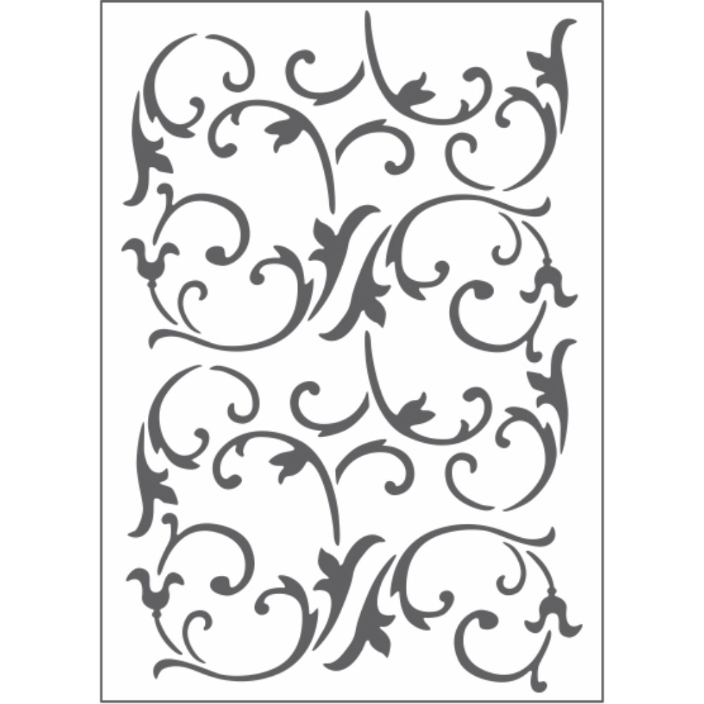 Placa de Emboss TEC - Relevo 2D Elegance 12x18 - Videira