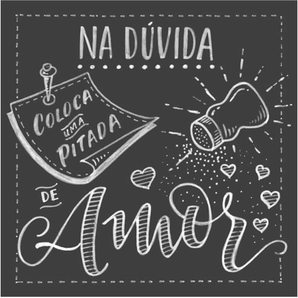 Card AF - Pitada de Amor 15x15cm