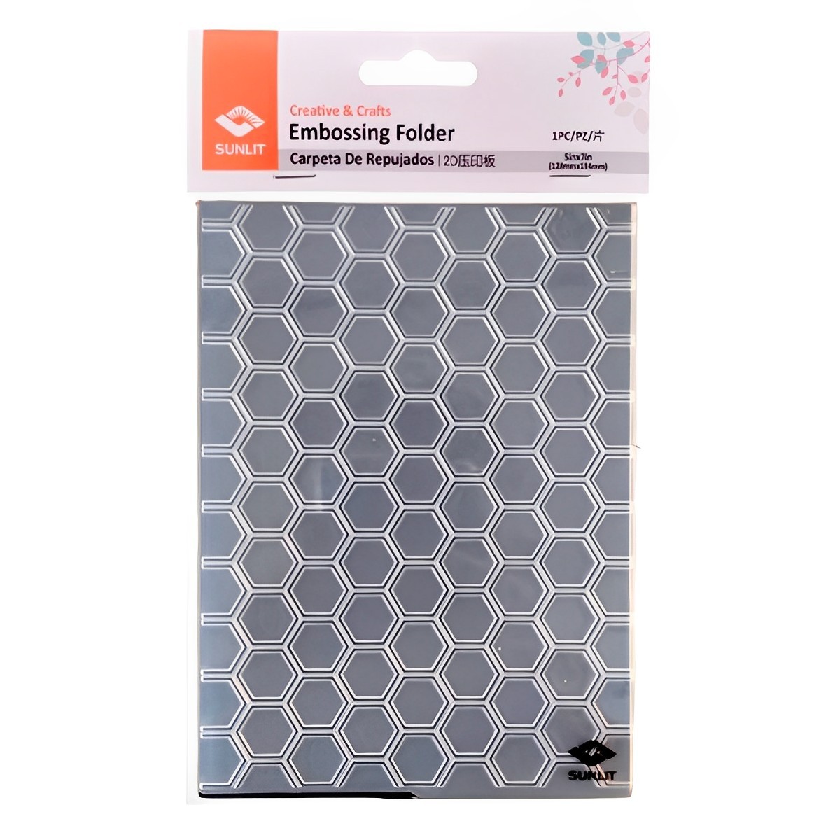 Placa de Emboss Sunlit - Relevo 2D 13x18 - Colméia | Loja do Papel ...