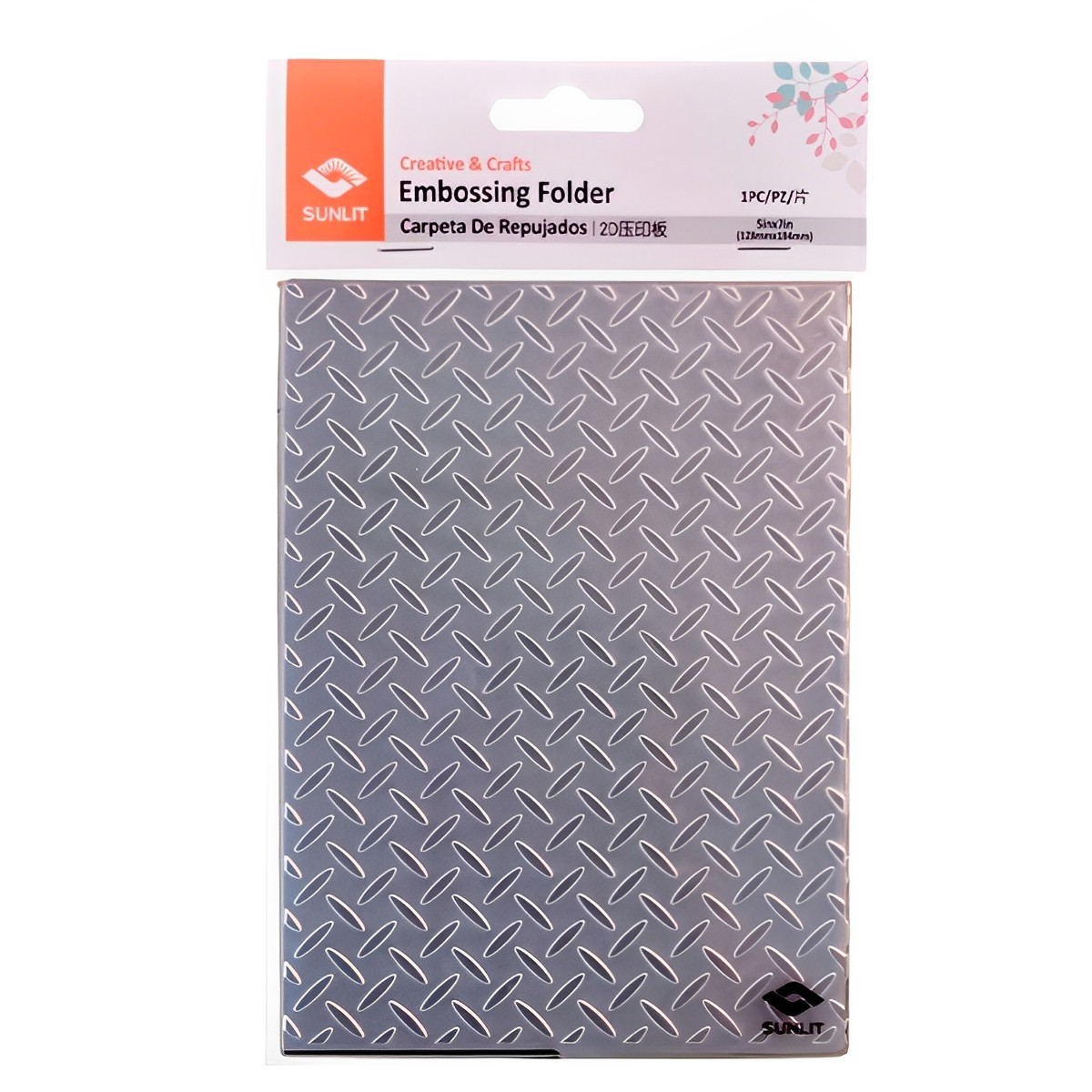 Placa de Emboss Sunlit - Relevo 2D 13x18 - Metálico | Loja do Papel ...