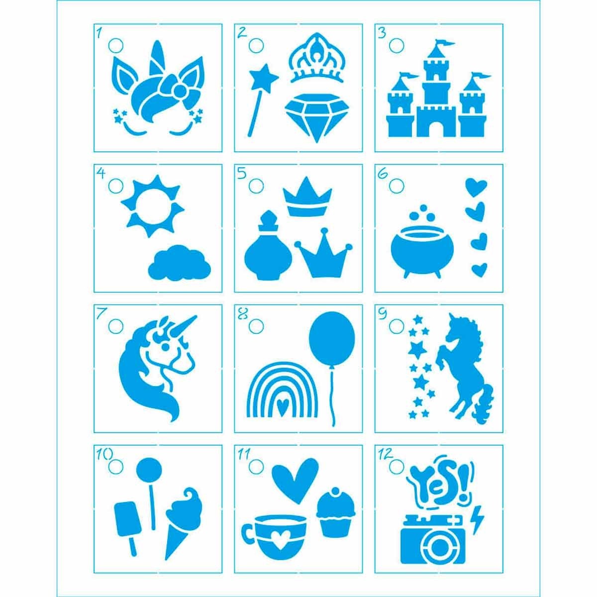 Litoarte - KIT Mini Stencil