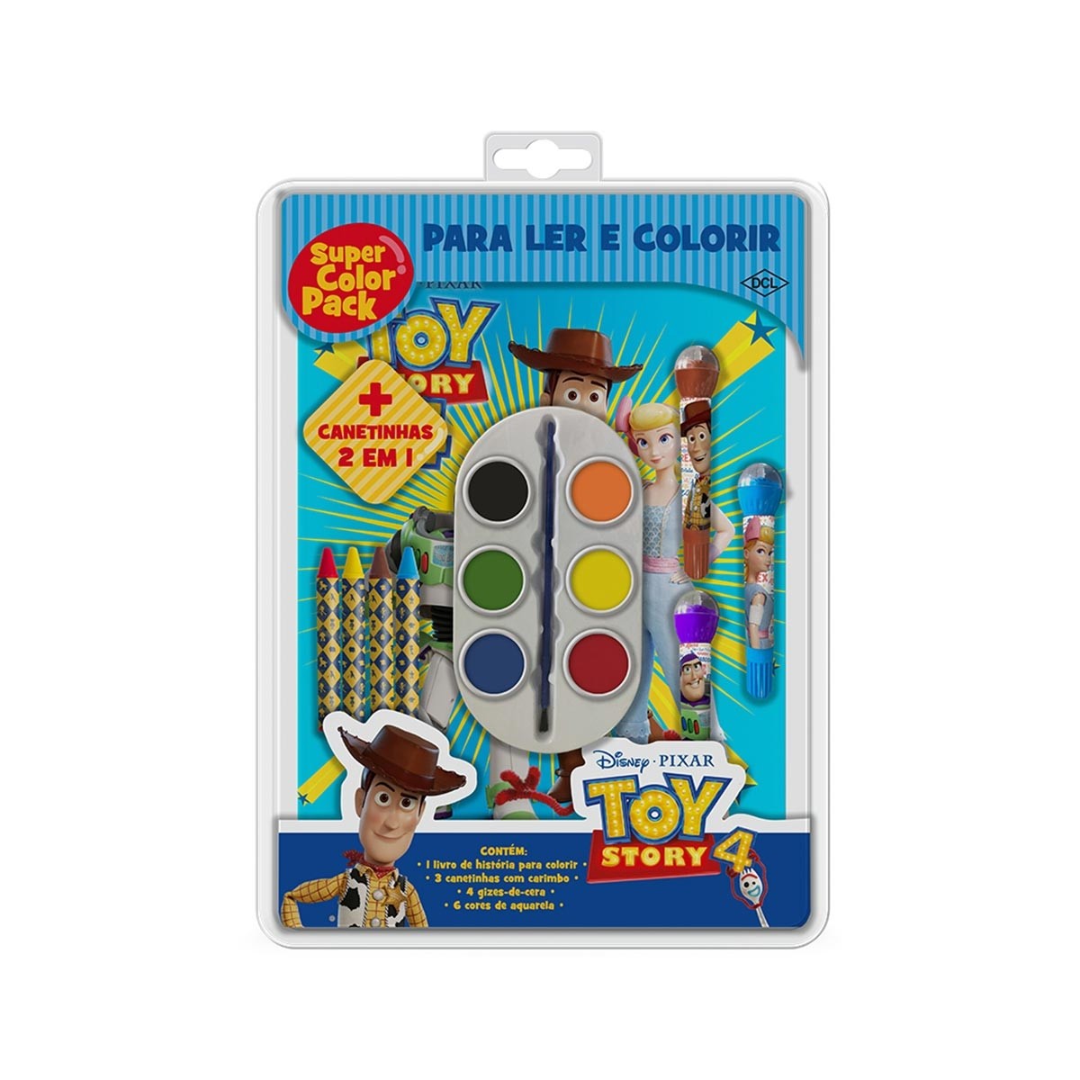 Super Color Pack - Disney - Toy Story 4 | Loja do Papel Scrapbook