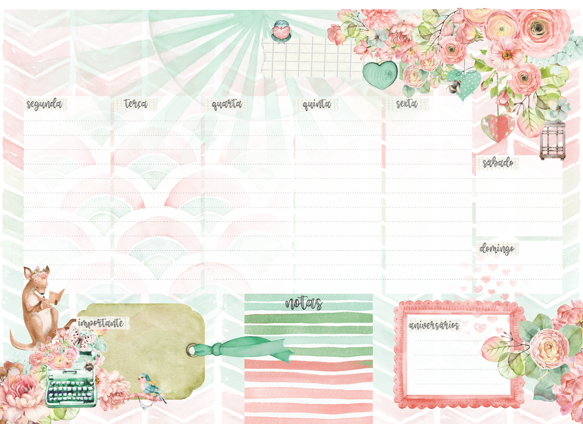 Planner Semanal CS - Waiting For II